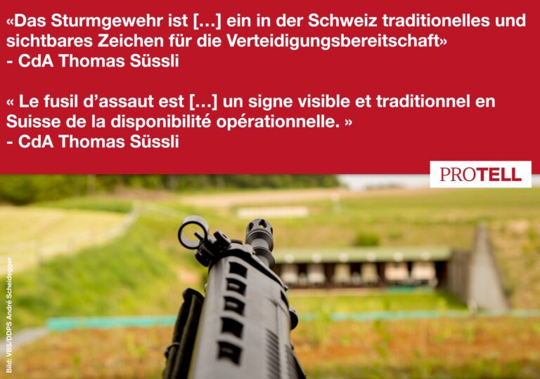 Neuerdings können auch die bisher mit der Pistole bewaffneten ...